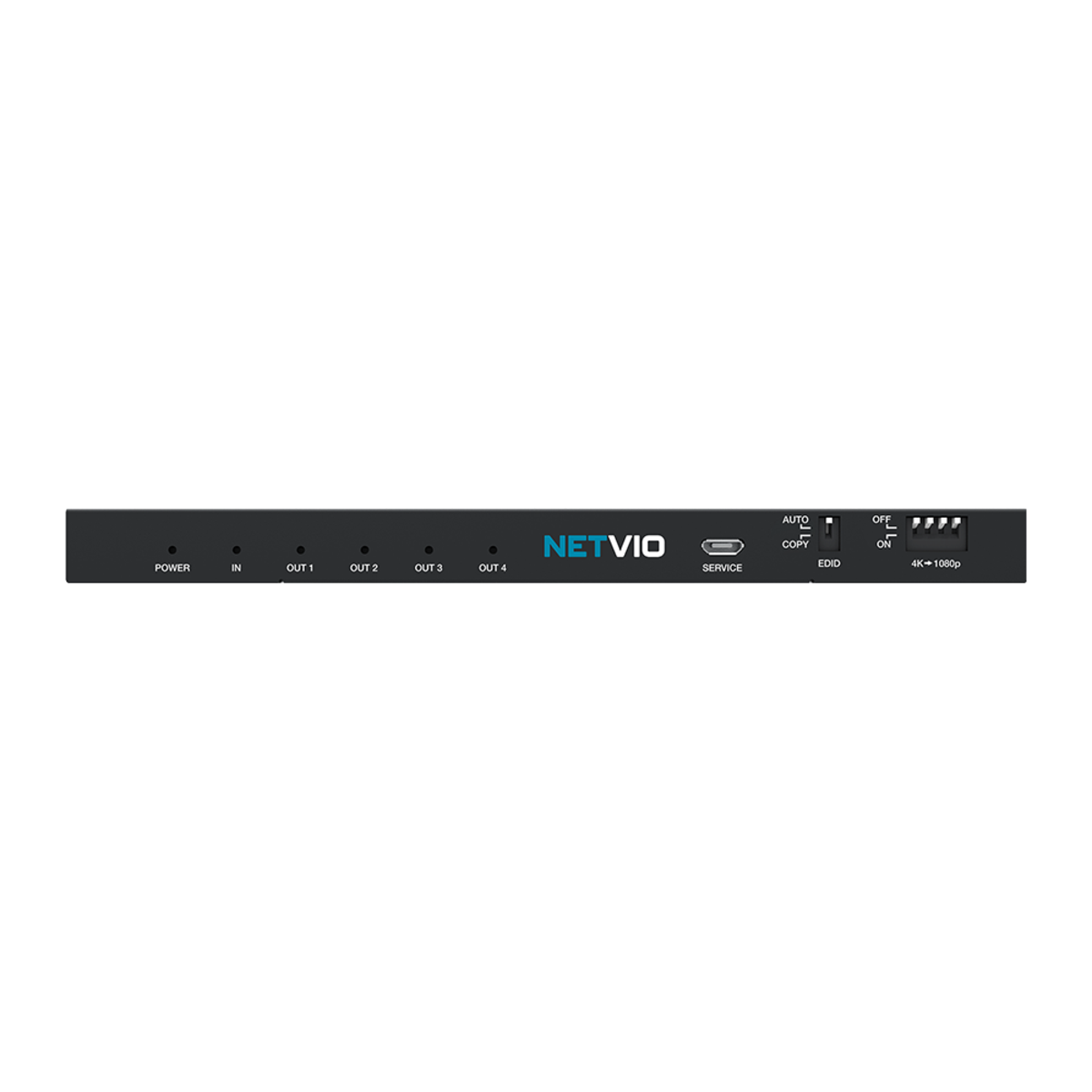 Netvio 1x4 | 18Gb 4K/60 HDR HDMI splitter with scaling, audio outputs ...